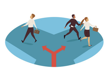 Different choices Royalty Free Vector Image - VectorStock