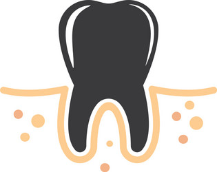 Tooth design Royalty Free Vector Image - VectorStock