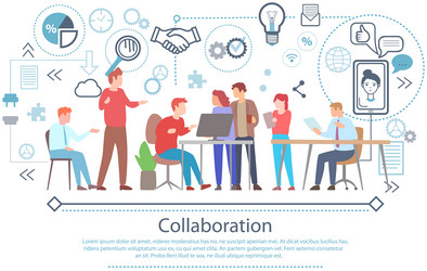 Team Collaboration Vector Images (over 38,000)