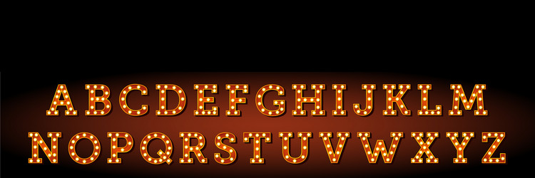 Broadway Letters Vector Images (over 1,200)