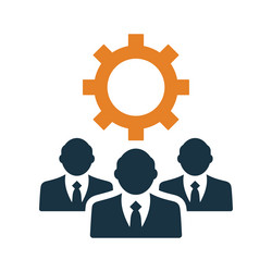 Expert team icon Royalty Free Vector Image - VectorStock