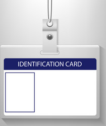 Press reporter id card template Royalty Free Vector Image