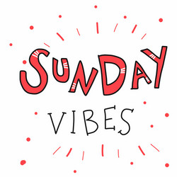 Sunday Calligraphy Vector Images (over 1,400)