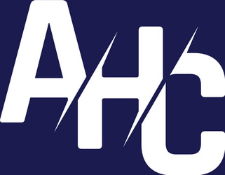 Monogram letters initial logo design acr Vector Image