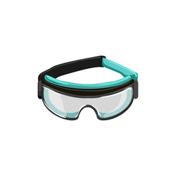 Kids Wearing Safety Goggles Cartoon