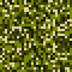 Pixel background military repeating pattern Vector Image