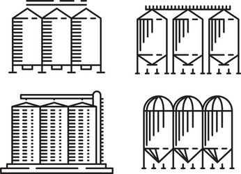 Silo Tank Vector Images (over 310)