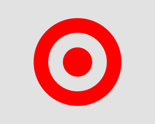 Red target icon Royalty Free Vector Image - VectorStock