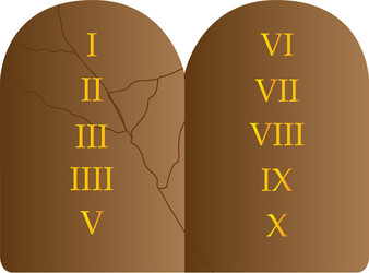 10 Commandments Vector Images (over 1,000)