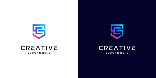 Letter c logo design inspiration Royalty Free Vector Image