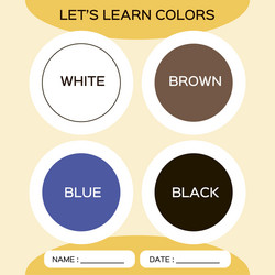 Brown Flashcard Vector Images (over 140)