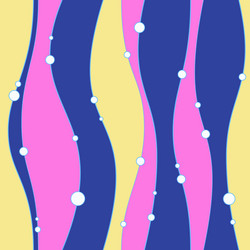 Seamless color pattern with smooth lines Vector Image