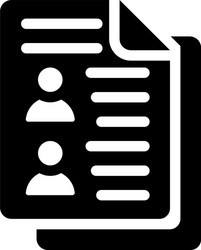 Biodata Icon Vector Images (over 200)