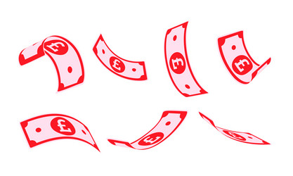 Raining Money Animation Vector Images (98)