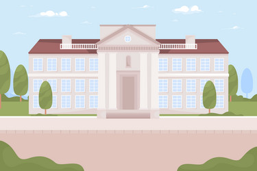Animated School Building Background Vector Images (over 170)