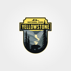 Yellowstone National Park Sign Vector Images (over 180)
