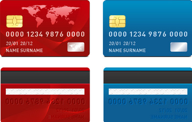 Debit Card Template Vector Images (over 6,300)