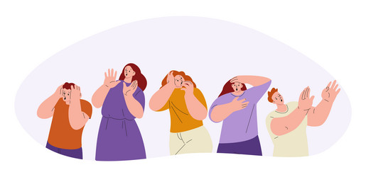 People Panic Vector Images (over 5,100)