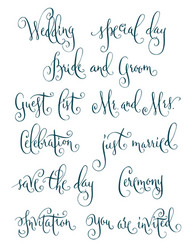 Bride Calligraphy Vector Images (over 1,900)