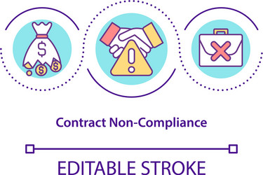 Nda - non disclosure agreement document contract Vector Image