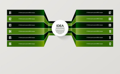 Progress background template for diagram graph Vector Image