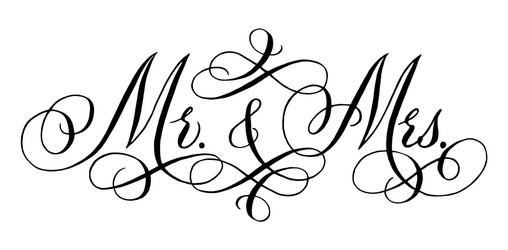 Calligraphy lettering script font s set hand Vector Image