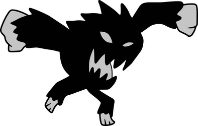 Bald monster Royalty Free Vector Image - VectorStock