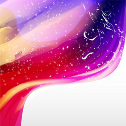 Minimal curve liquid spark wave background Vector Image