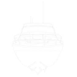 Motor Boat Front View Vector Images (over 310)