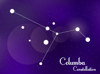 Columba Constellation Vector Images (24)