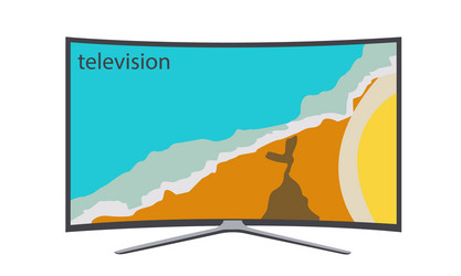 High-tech tv Royalty Free Vector Image - VectorStock