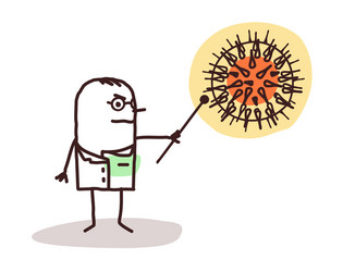 Virus Hiv Cartoon Character Vector Images (over 1,700)