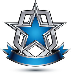 Stylized symbol isolated on white background Vector Image