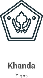 Khanda Sikh Symbol Vector Images (over 130)