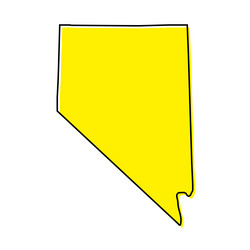 Nevada Shape Vector Images (over 620)