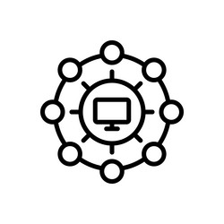 Connectivity Royalty Free Vector Image - VectorStock