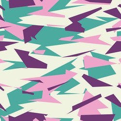 Creative triangular camouflage military pattern Vector Image
