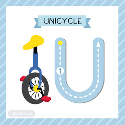 Letter U Flashcards Vector Images (over 200)