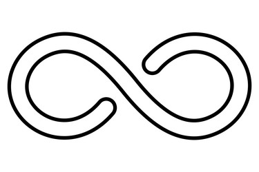 Infinity Outline Vector Images (over 3,800)