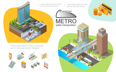 Metro Infographic Vector Images (over 1,000)