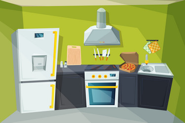 Animated Kitchen Background
