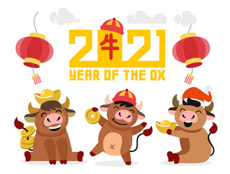 Cartoon happy cow isolated on white background Vector Image