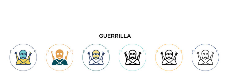 Guerilla Vector Images (over 110)