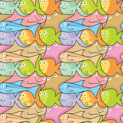 Fish and bait Royalty Free Vector Image - VectorStock