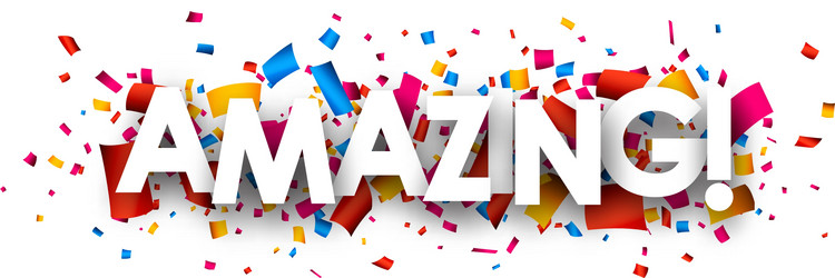 Amazing paper background Royalty Free Vector Image