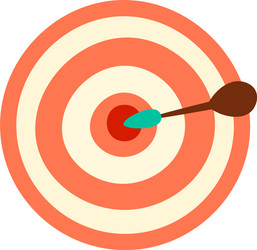 Archery competition cartoon background Royalty Free Vector