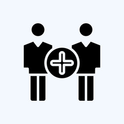 Icon better communication related Royalty Free Vector Image