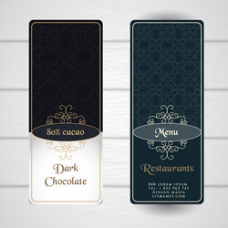 Western Style Restaurant Menu Vector Images (89)