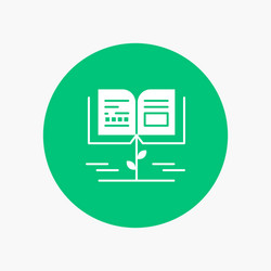 Growth knowledge knowledge education Royalty Free Vector