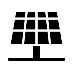 Solar cell icon Royalty Free Vector Image - VectorStock